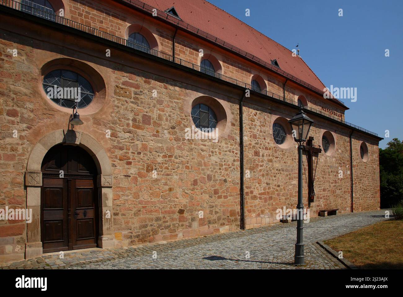 Spalt - Sankt Emmeram Kirche / Spalt - Sankt Emmeram Church Stock Photo ...