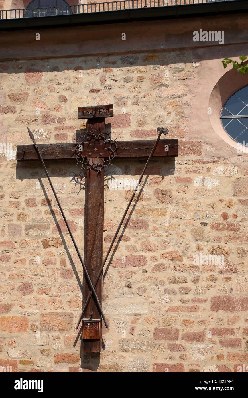 Spalt - Sankt Emmeram Kirche / Spalt - Sankt Emmeram Church Stock Photo ...