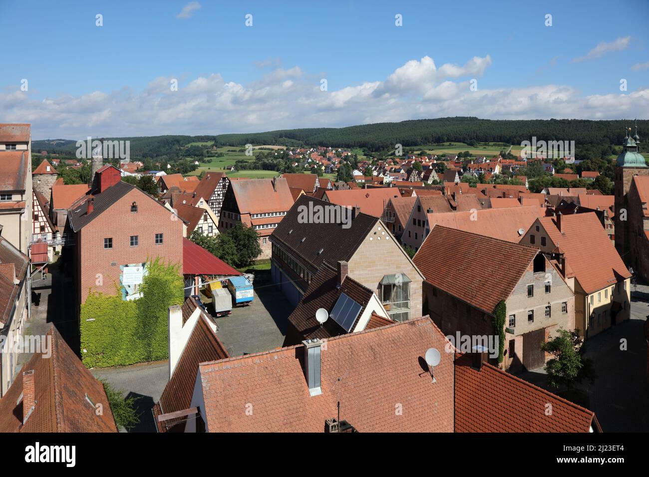 Blick auf Spalt / View of Spalt Stock Photo - Alamy