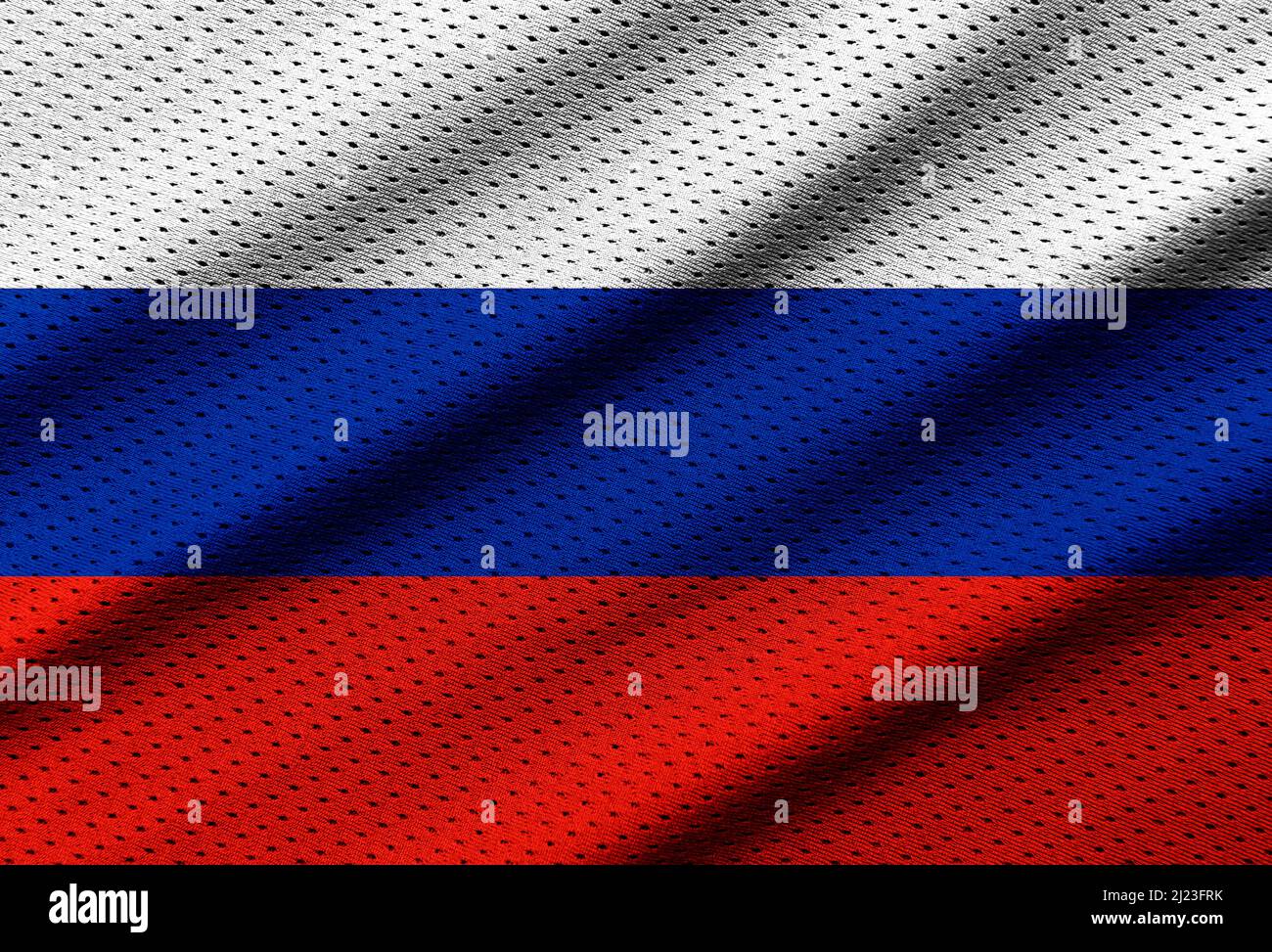 Russia flag on texture sports. Horizontal sport theme poster, greeting ...