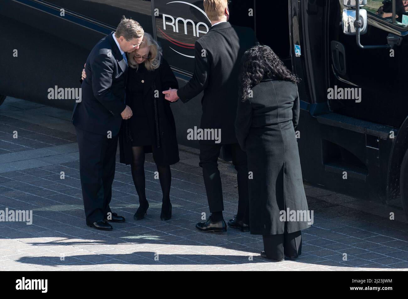 Washington, DC. 29th Mar, 2022. Anne Young, the wife of Congressman ...