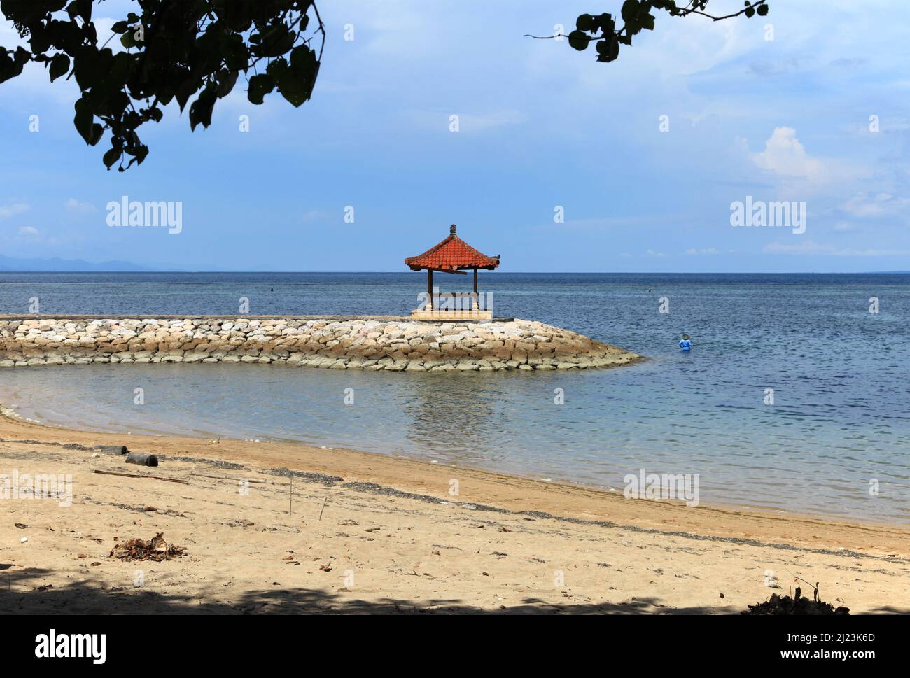 Gazebo sea sanur bali hi-res stock photography and images - Alamy