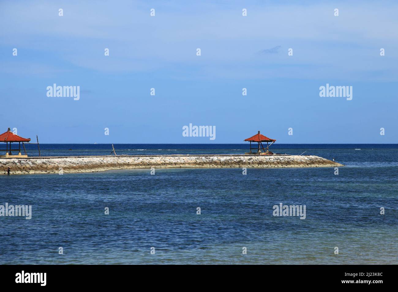 Gazebo sea sanur bali hi-res stock photography and images - Alamy