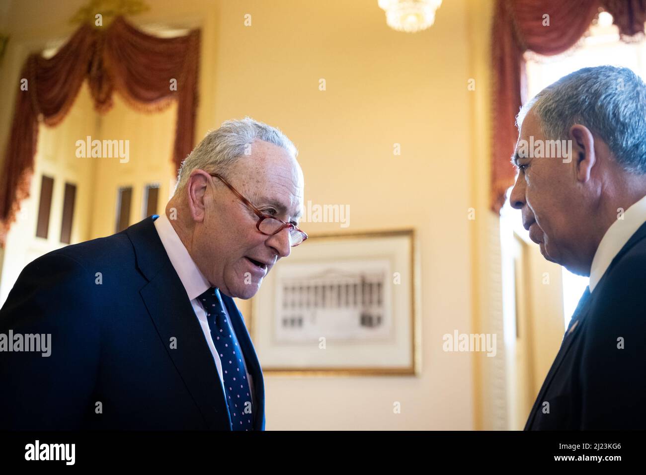 Washington, USA. 29th Mar, 2022. Speaker of the Israeli Knesset Mickey ...
