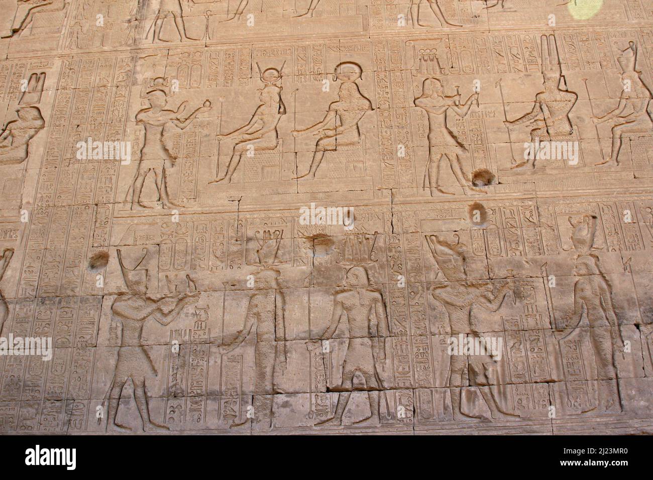 Temple at Dendera, Egypt Stock Photo - Alamy