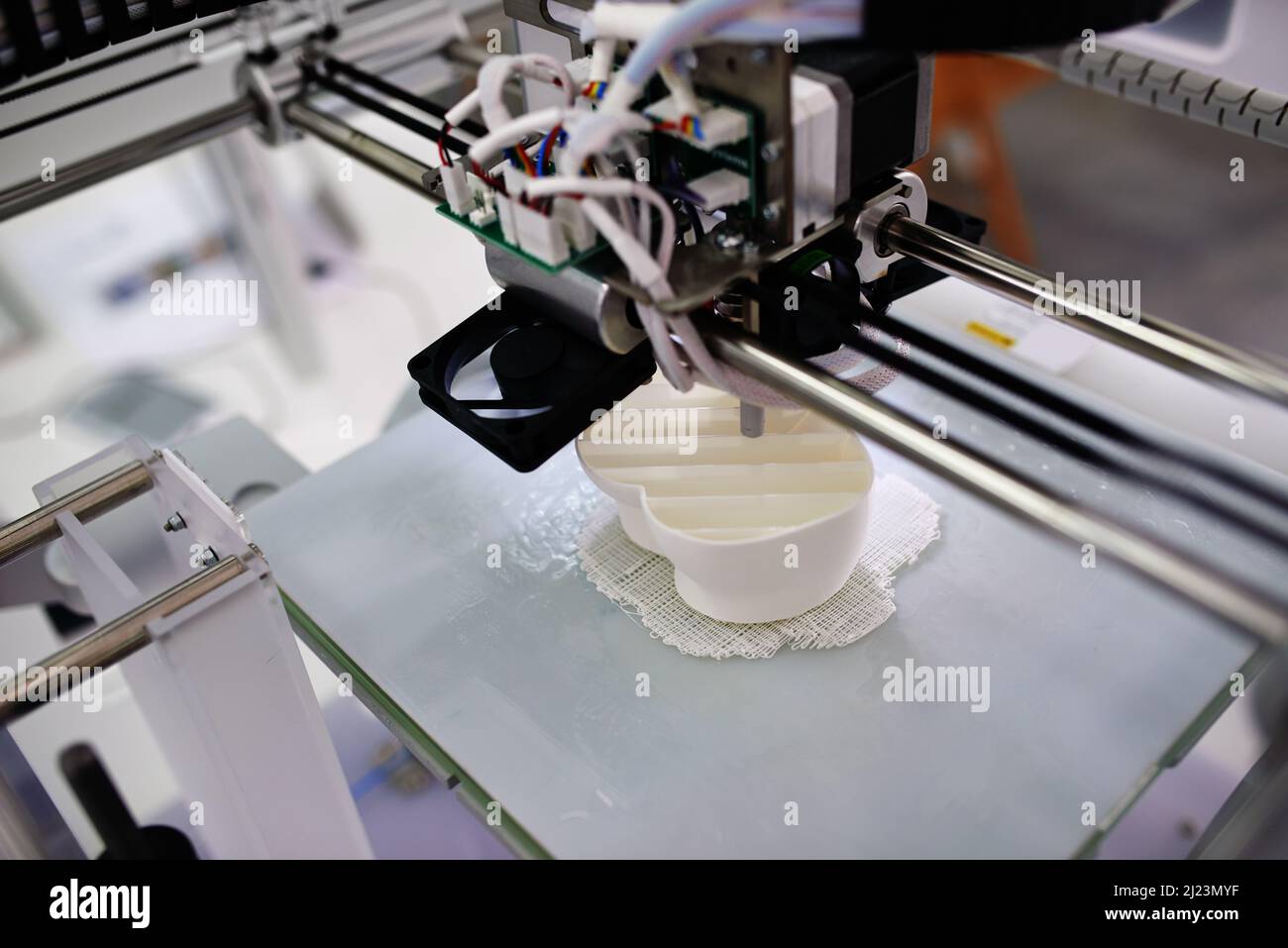 This is the way of the future. Shot of a 3d printer Stock Photo - Alamy