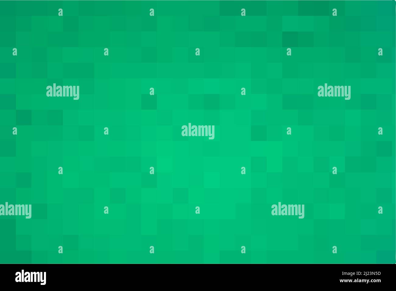 Green mosaic pixel background. Vector geometric texture from green ...