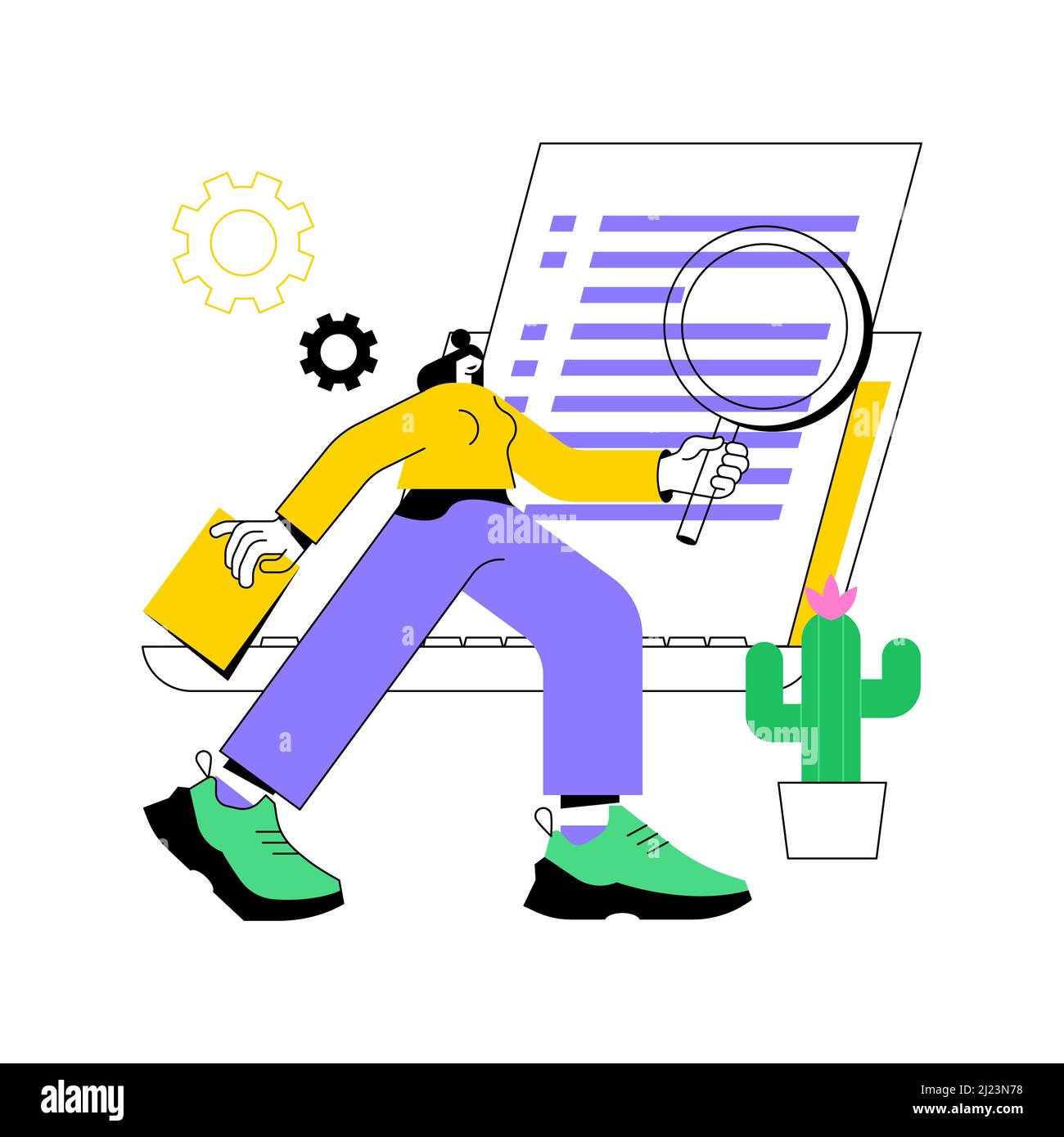 Identity guidelines abstract concept vector illustration. Brand ...