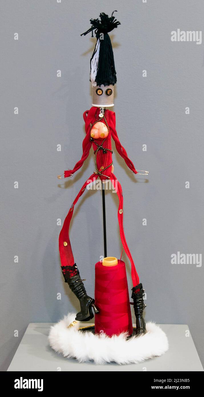 Mansfield, Connecticut, USA. 29th Mar, 2022. ''La Zipper'' by Brenda ...