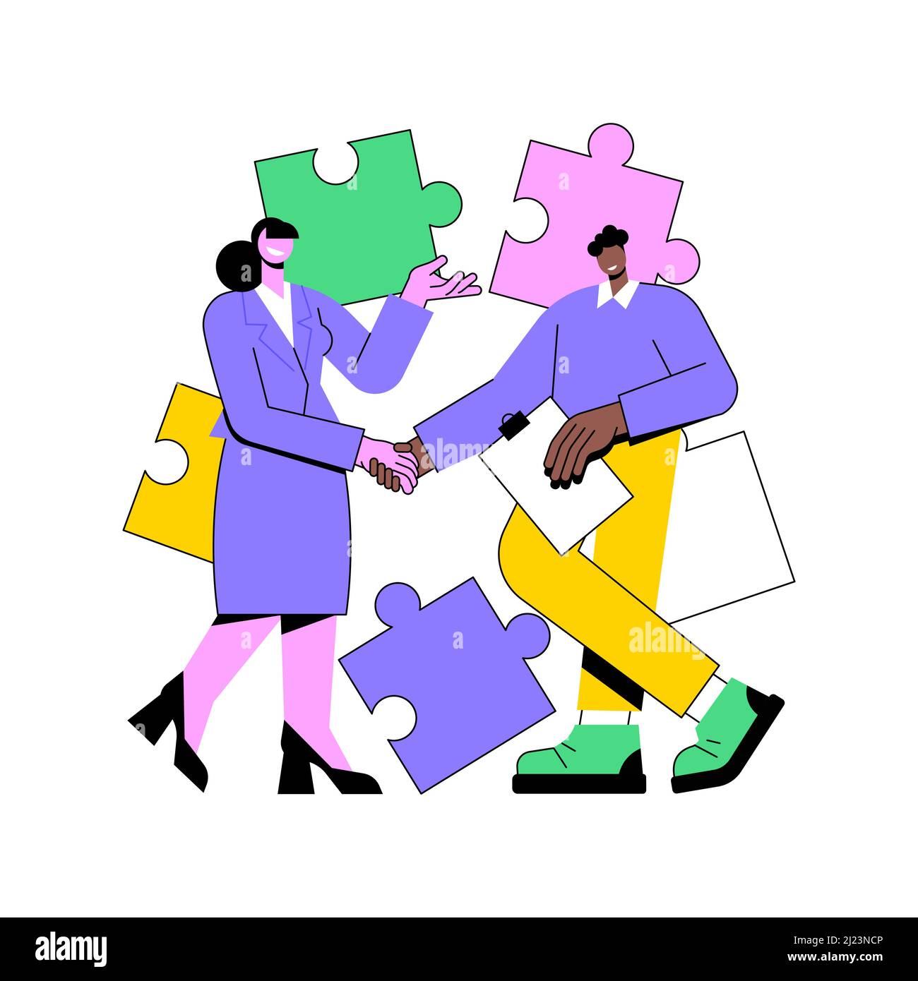 Story of unity Stock Vector Images - Alamy