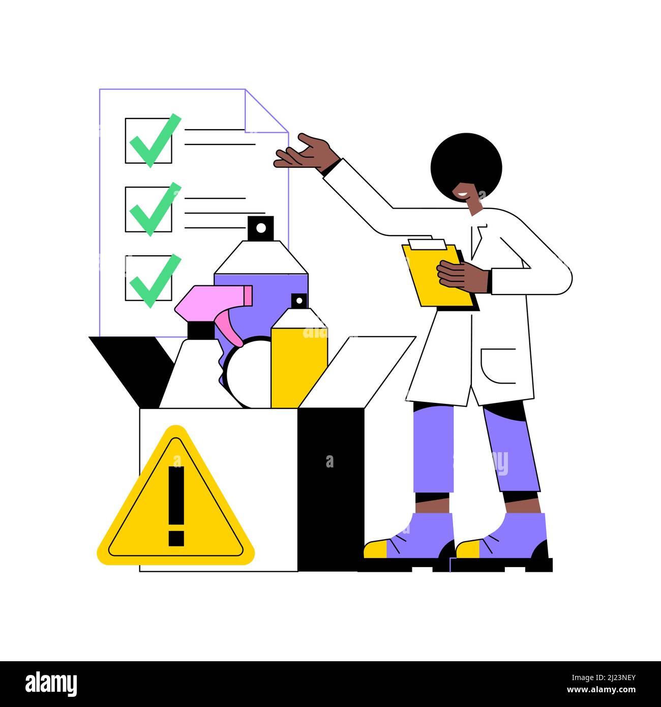 product safety abstract concept vector illustration. Safety commission ...