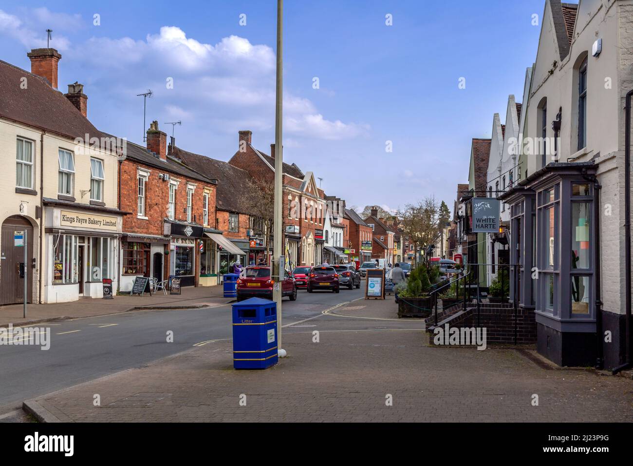 High Street shopping in Kinver, Staffordshire, England Stock Photo - Alamy