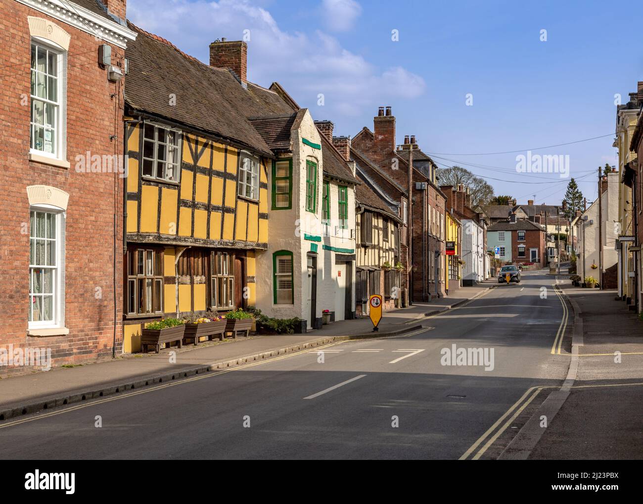 High Street shopping in Kinver, Staffordshire, England Stock Photo - Alamy