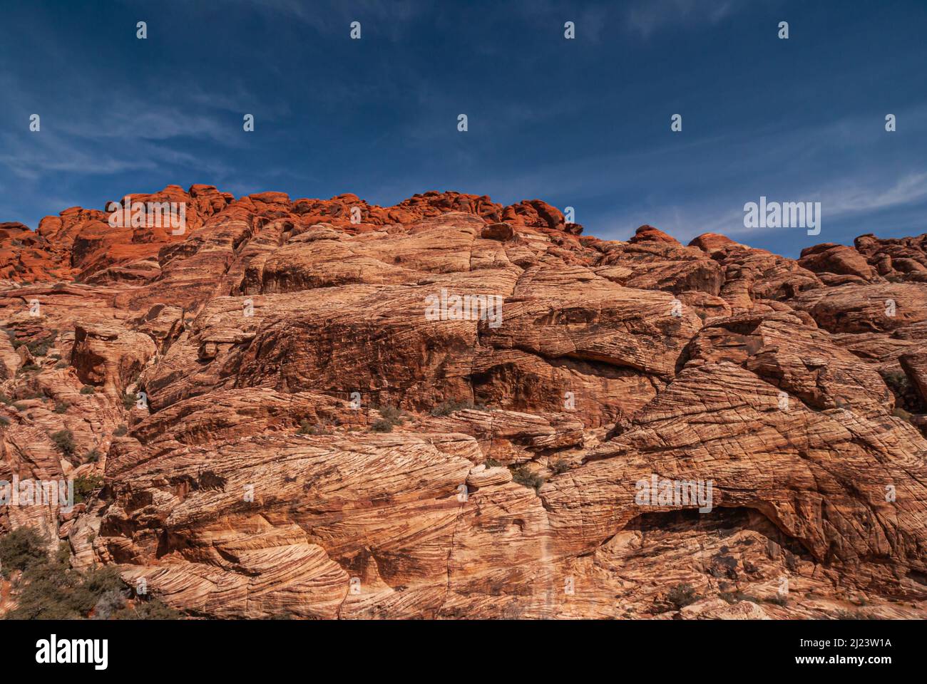 Las Vegas, Nevada, USA - February 23, 2010: Red Rock Canyon ...