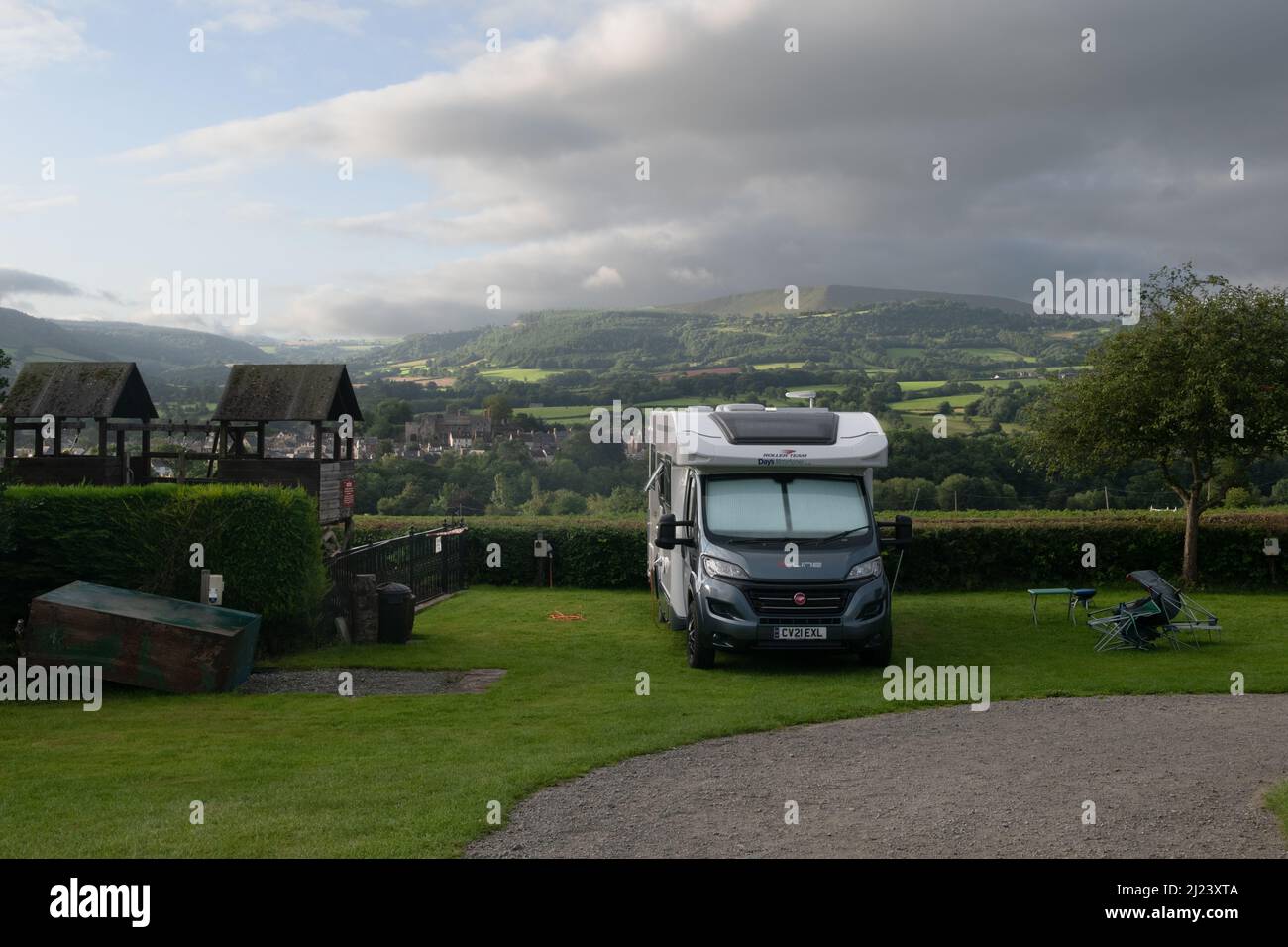 Motorhome, wales scenic uk hi-res stock photography and images - Alamy