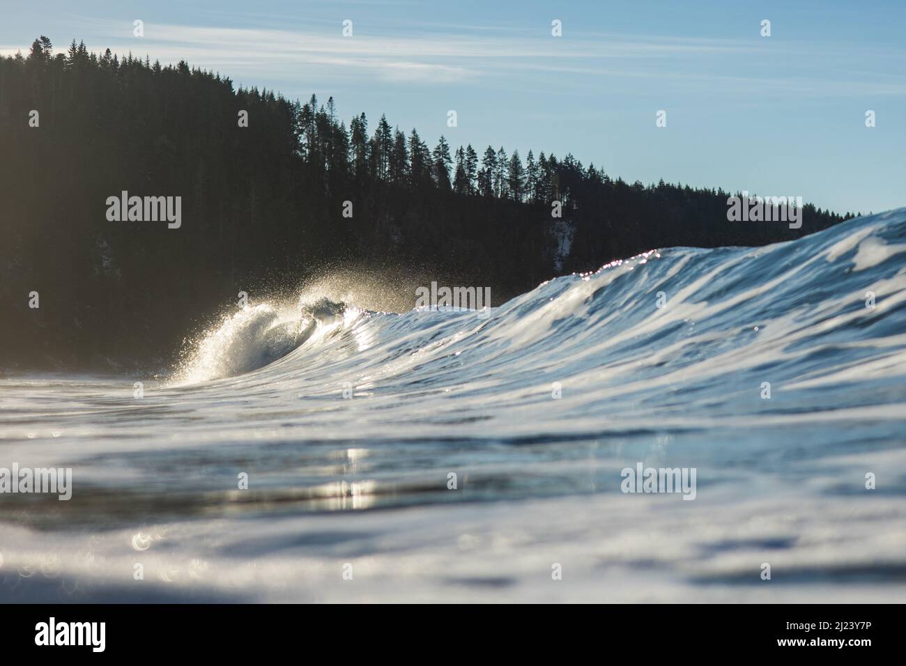Washington Surf Scenes Pacific Ocean PNW Stock Photo - Alamy