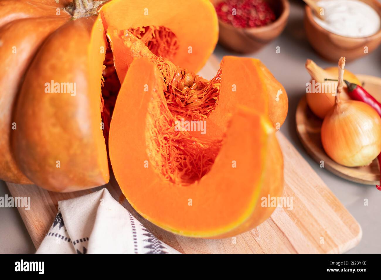 Juicy pumpkin hi-res stock photography and images - Alamy