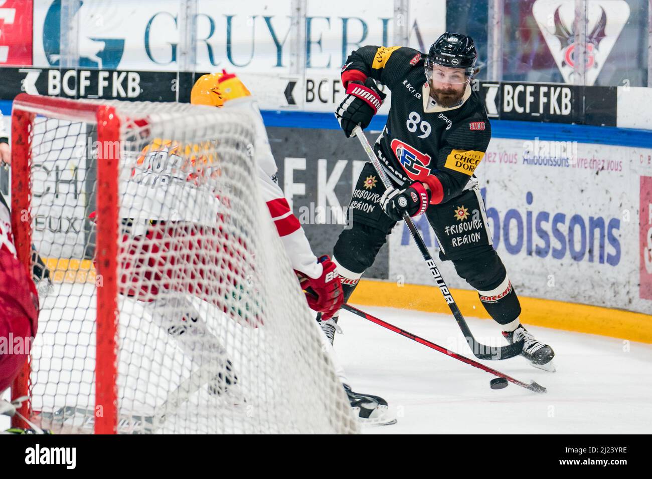 03/29/2022, Fribourg, BCF Arena, playoffs: Fribourg-Gotteron - Lausanne ...