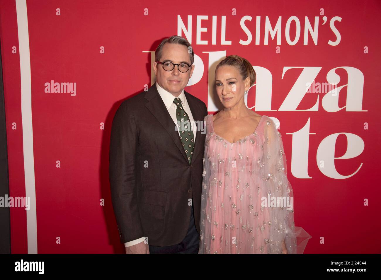Matthew Broderick and Sarah Jessica Parker attend "Plaza Suite" Opening ...