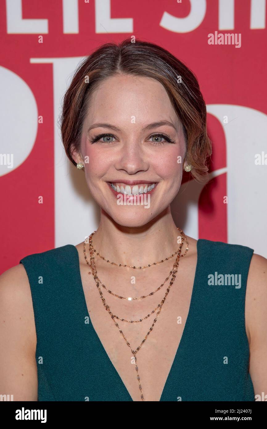 Laurie Veldheer attends "Plaza Suite" Opening Night in New York City ...