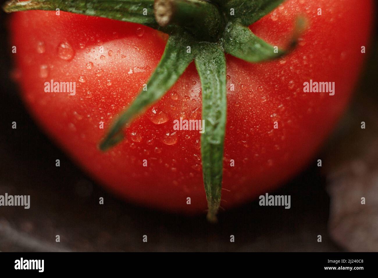 Juice green tomato slices hi-res stock photography and images - Alamy