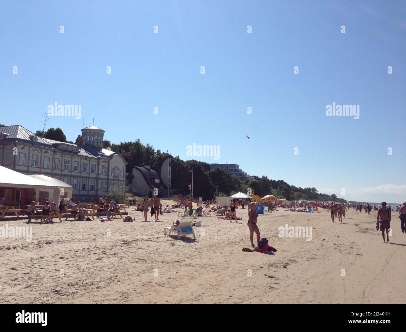 Jurmala Beach Marjorie Latvia Stock Photo - Alamy