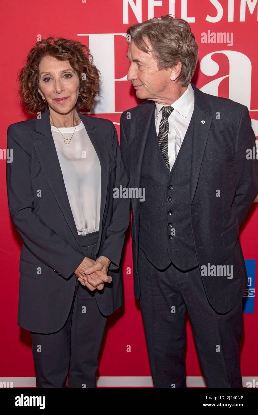 New York, United States. 28th Mar, 2022. Andrea Martin and Martin Short ...