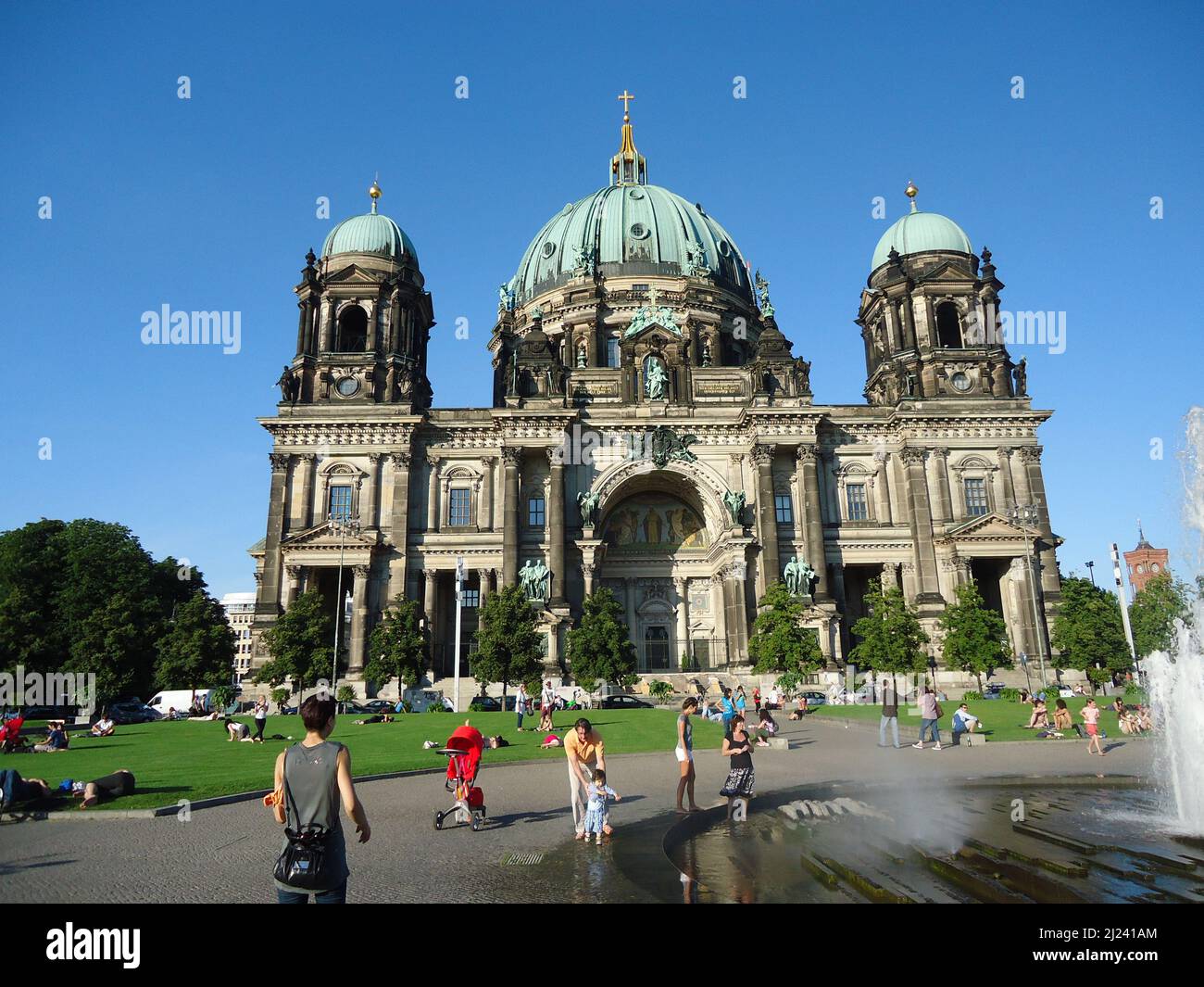 Berlin monuments, landmarks and streets Stock Photo - Alamy