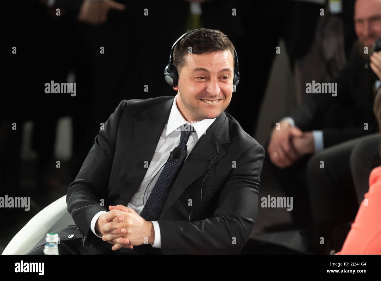 President of Ukraine Volodymyr Zelensky during Munich Security ... President of Ukraine Volodymyr Zelensky during Munich Security ...