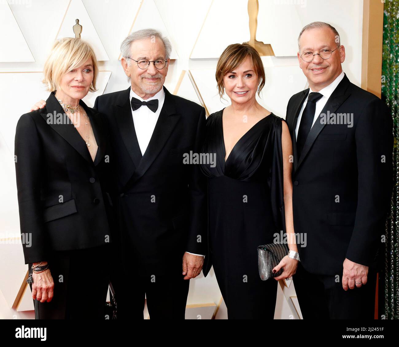 LOS ANGELES - MAR 27: Kate Capshaw, Steven Spielberg, Kristie Macosko ...