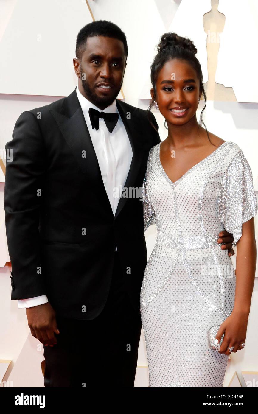 LOS ANGELES - MAR 27: Sean Combs, Chance Combs at the 94th Academy ...