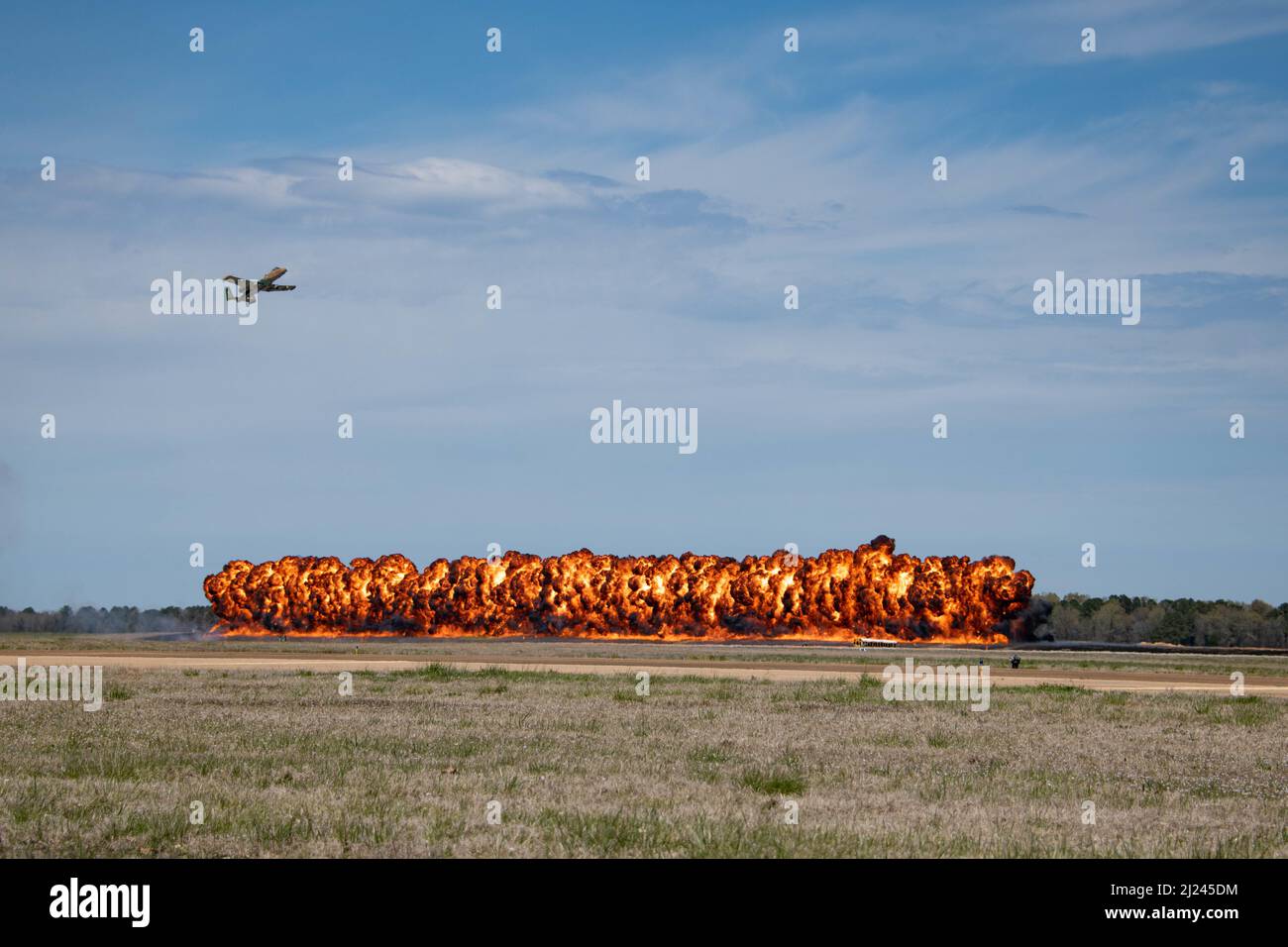 The Air Combat Command A-10C Thunderbolt II Demonstration Team flies ...
