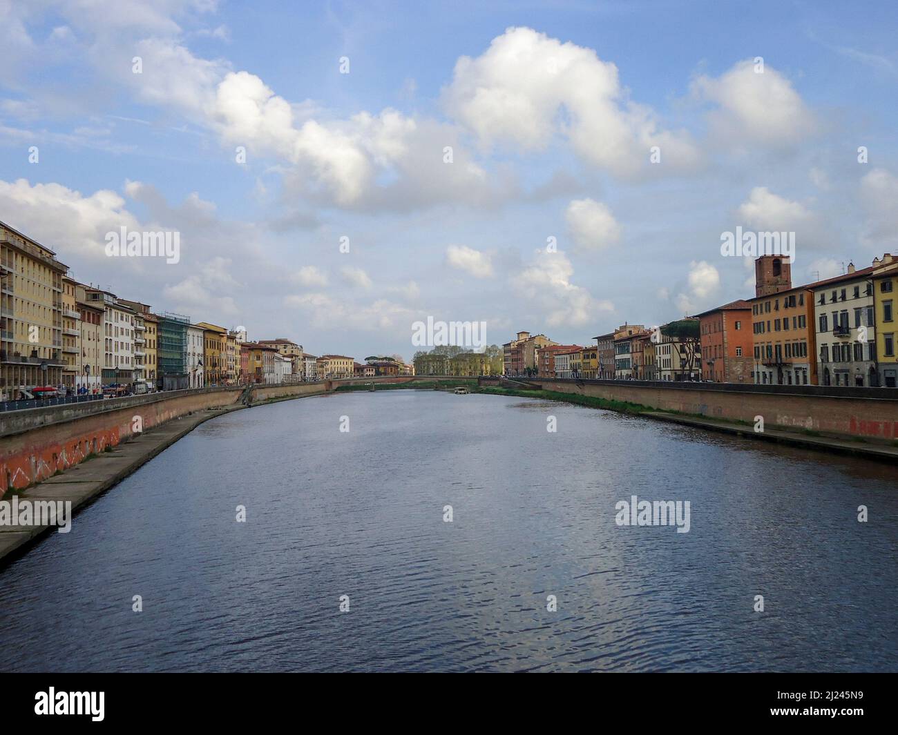 Pisa landscape view lungarno hi-res stock photography and images - Alamy