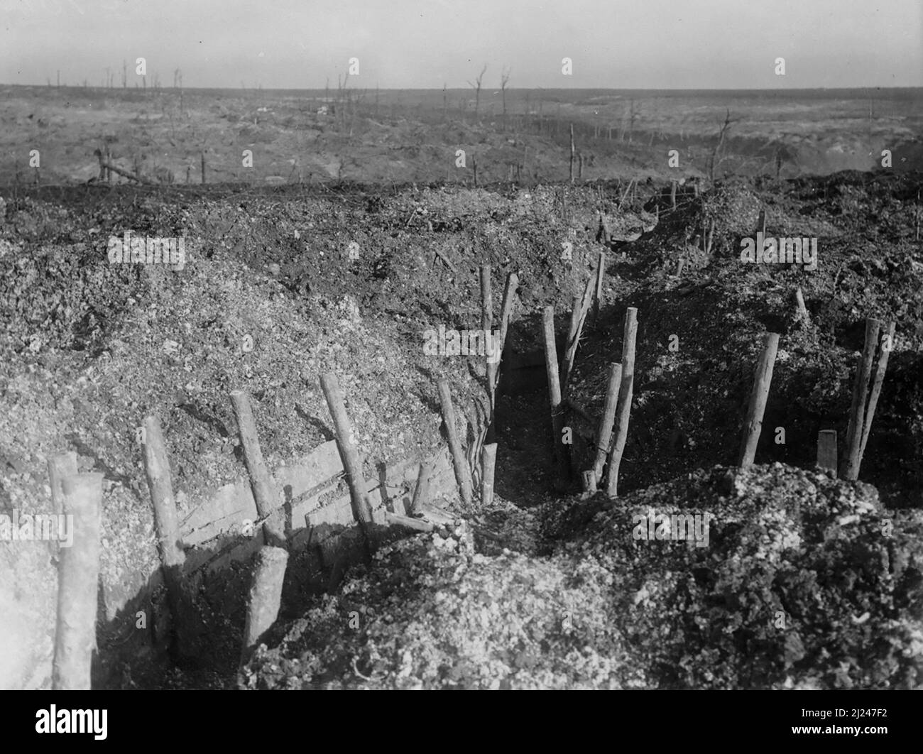 World war 1 trenches hi-res stock photography and images - Alamy