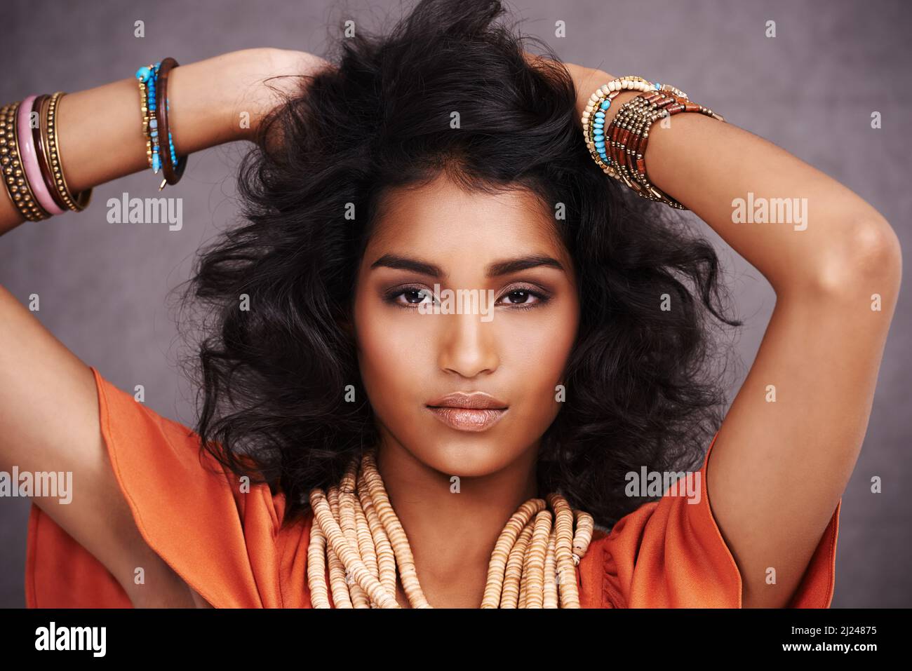 Indian beautiful standing pose hi-res stock photography and images - Alamy