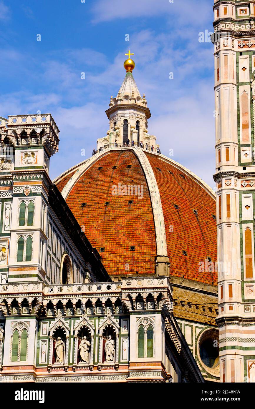 The Duomo and Campanile (right) are two of the iconic Renaissance ...