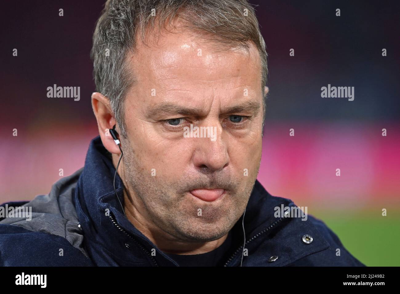 Amsterdam, Netherlands. 29th Mar, 2022. National coach Hans Dieter ...