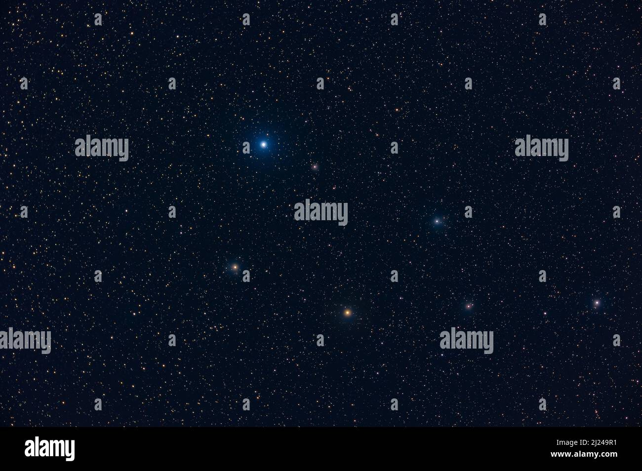 Algol and the Demon stars in Perseus Stock Photo - Alamy