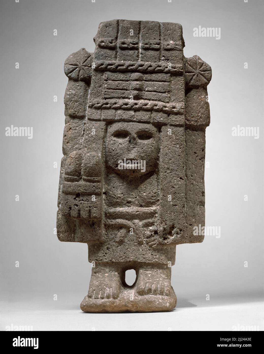 Aztec maize god statue Stock Photo - Alamy