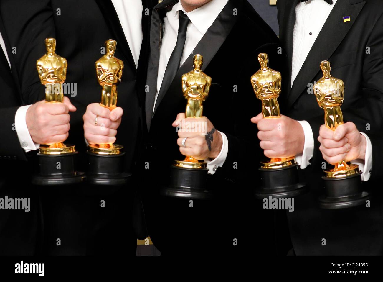 LOS ANGELES - MAR 27: Mac Ruth, Mark Mangini, Theo Green, Doug Hemphill ...