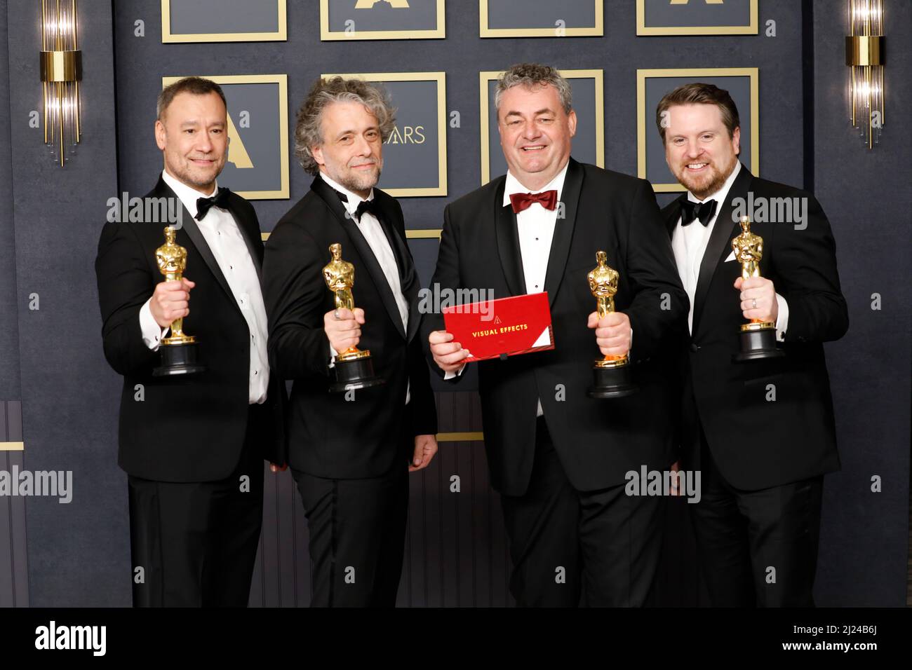 LOS ANGELES - MAR 27: Brian Connor, Paul Lambert, Gerd Nefzer, Tristan ...