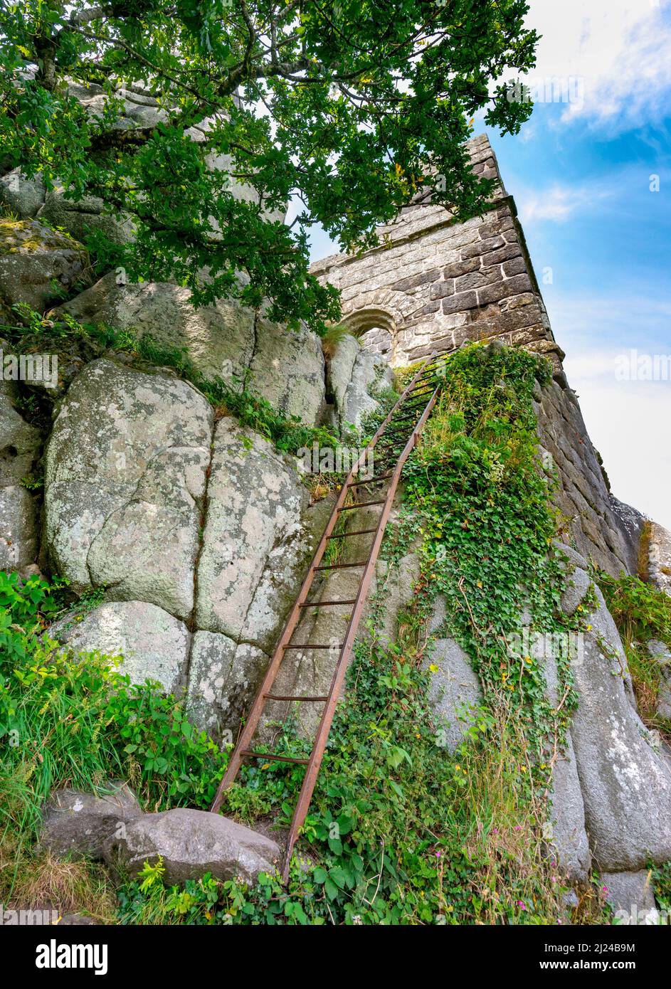 Used by visitors to climb to the top of the prominent landmark and ...