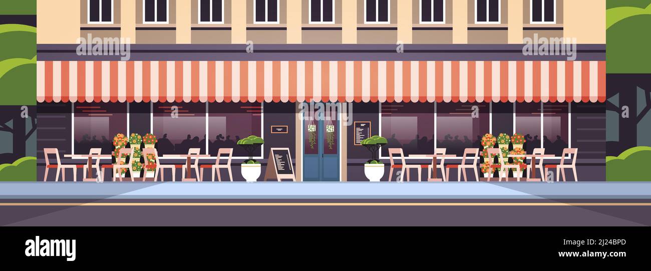 Modern Cafe Building