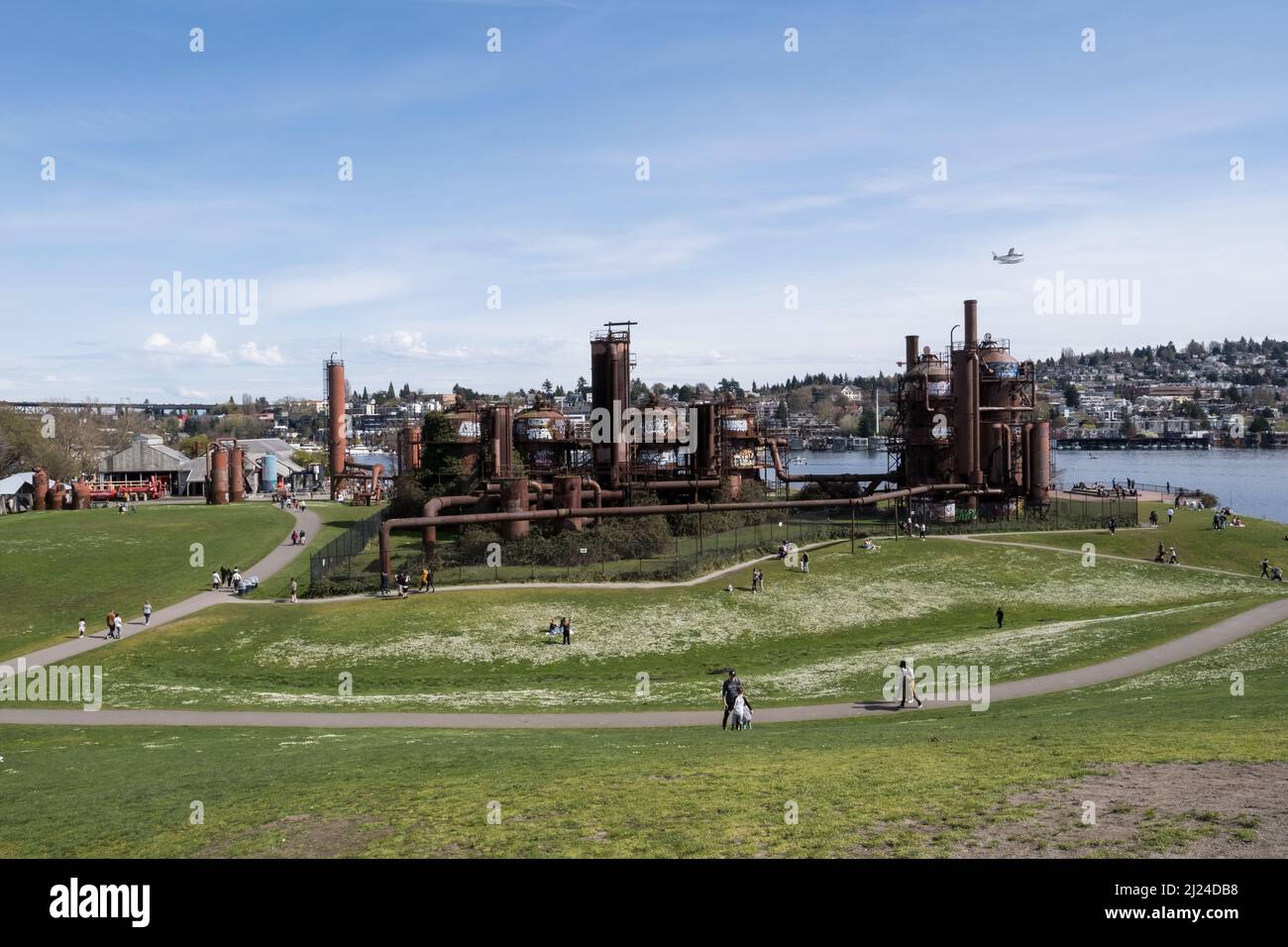 Lake union downtown gas works hi-res stock photography and images - Alamy
