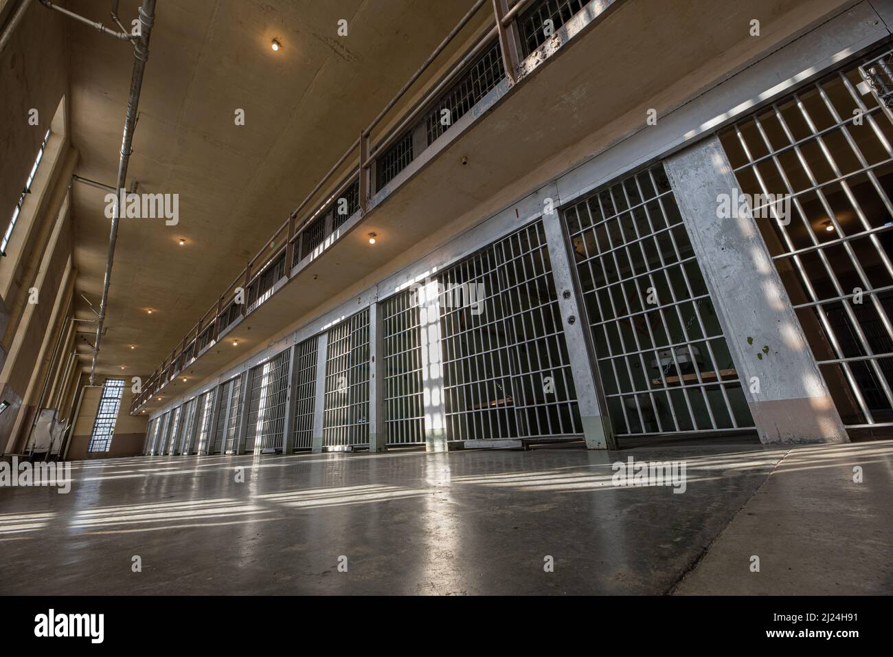 Penitentiary prison jail view hi-res stock photography and images - Alamy