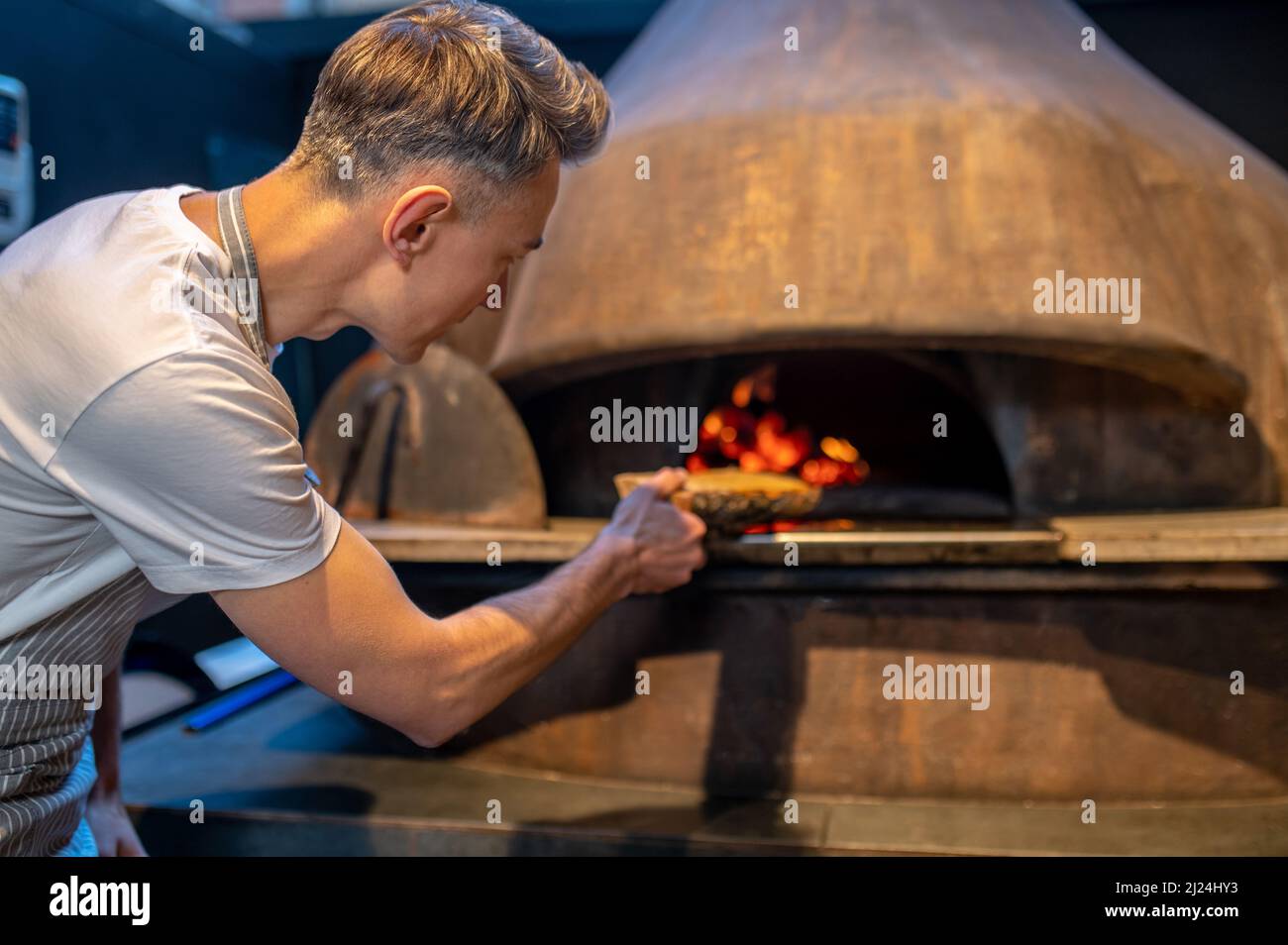 Baker wood fire oven hi-res stock photography and images - Alamy