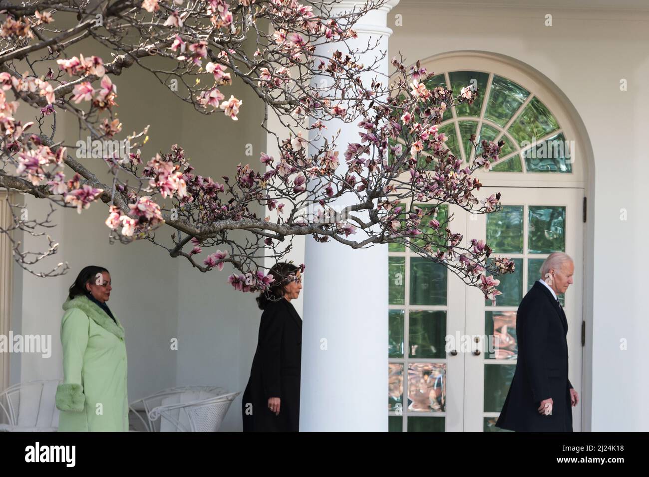 Washington, USA. 29th Mar, 2022. President Joe Biden, Vice President ...