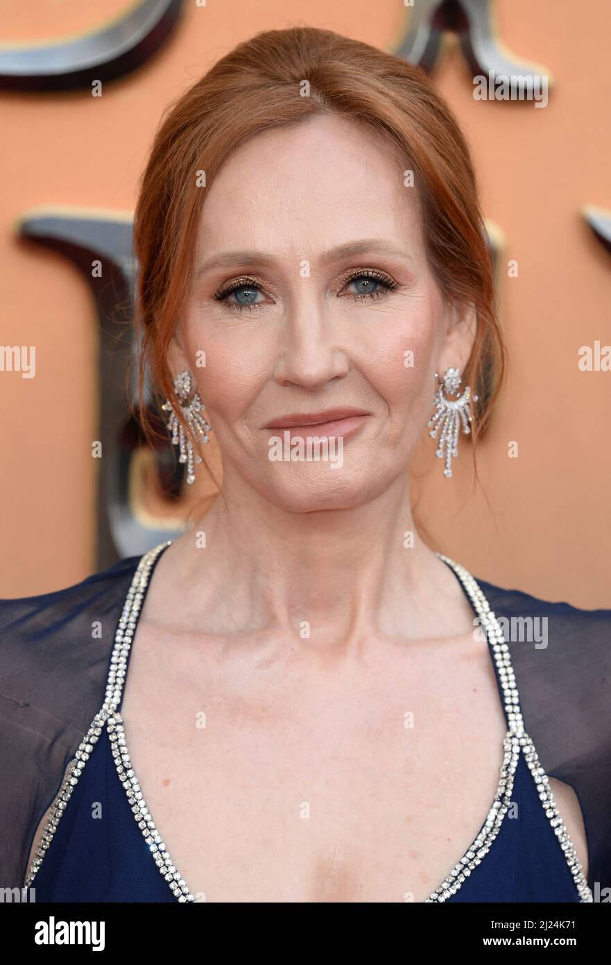 London, UK. 29th Mar, 2022. J K Rowling at the Fantastic Beasts, The ...