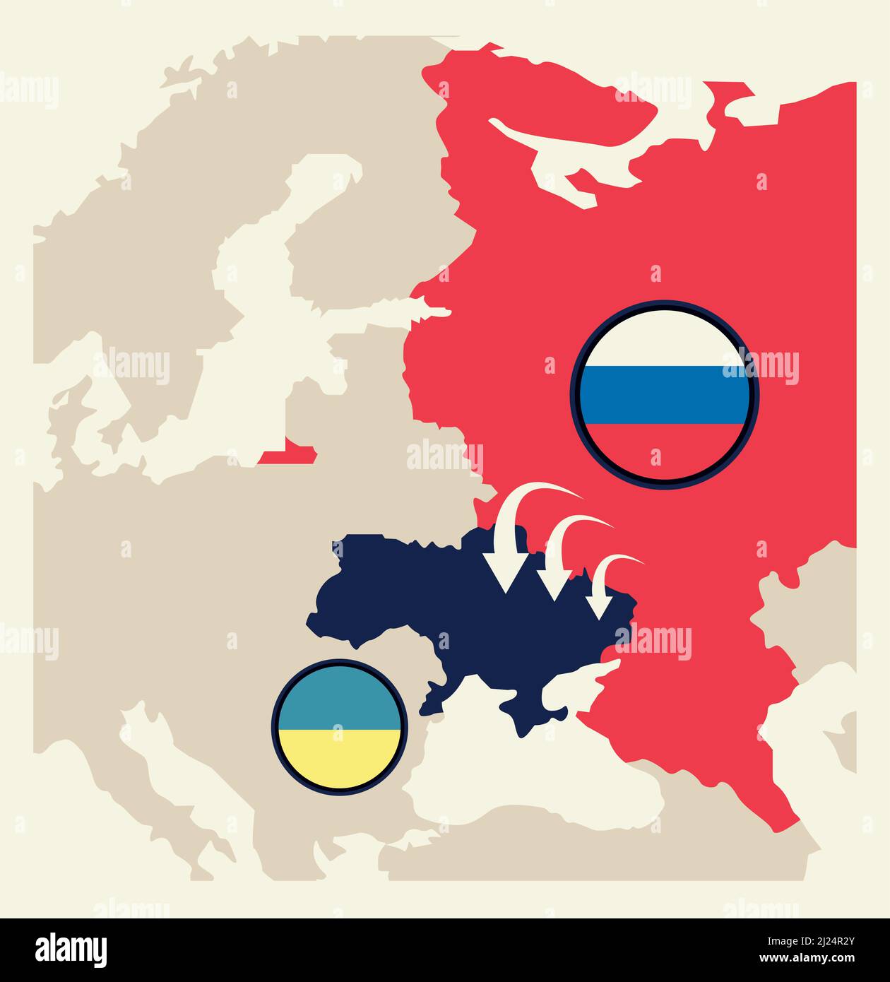 Ukraine war geography maps Stock Vector Image & Art - Alamy