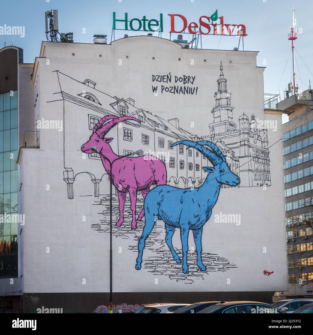 Poznan goats hi-res stock photography and images - Alamy